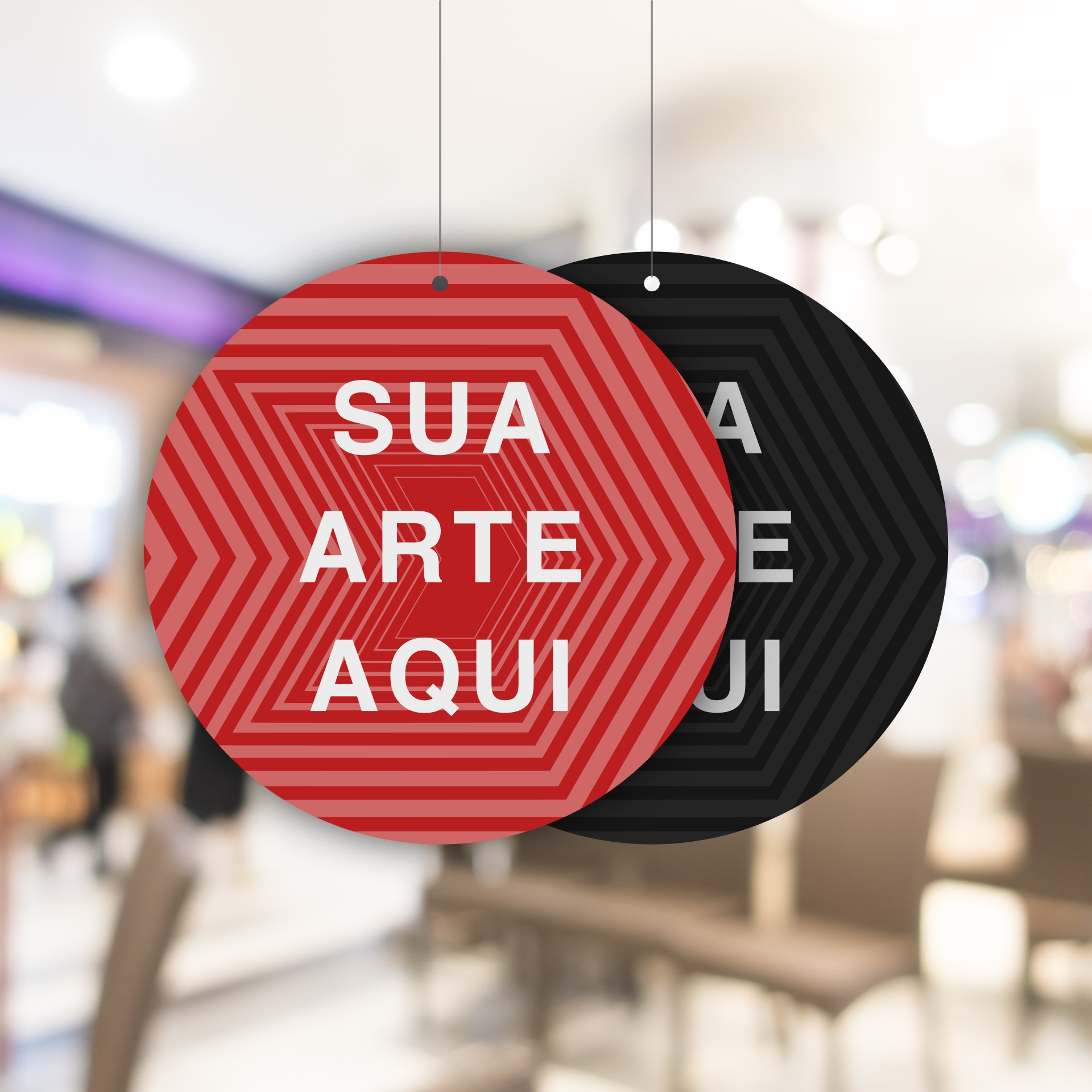 Móbile Promocional - PERSONALIZADO - Facility Print Soluções Gráficas