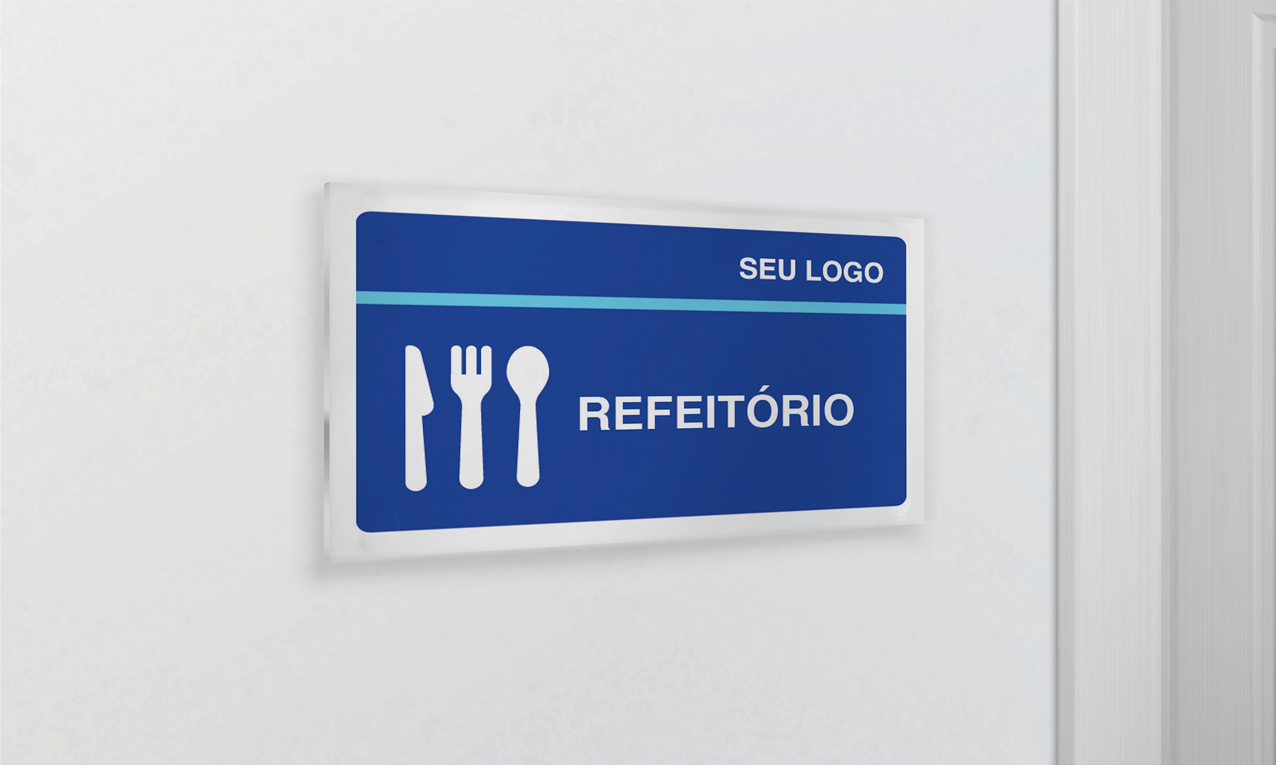 PLACA REFEITÓRIO - PIA 01 - PERSONALIZADA - Facility Print Soluções ...