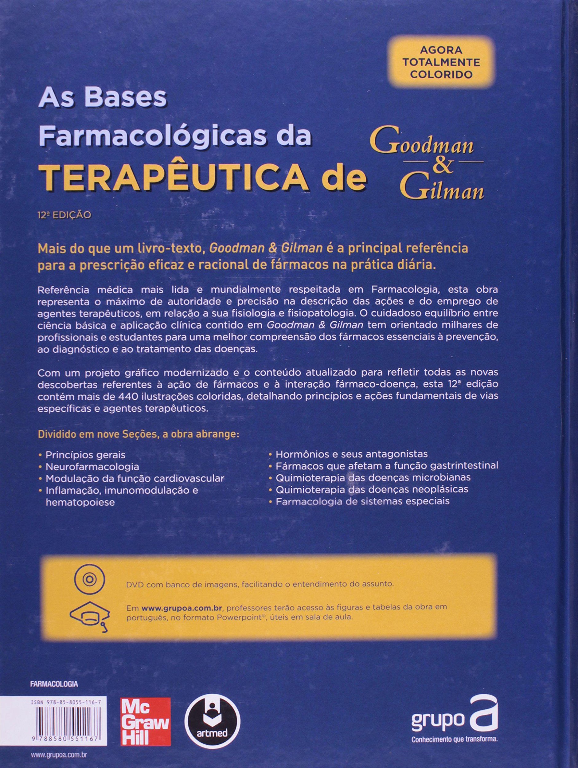 As Bases Farmacológicas da Terapêutica de Goodman & Gilman - Casa da ...