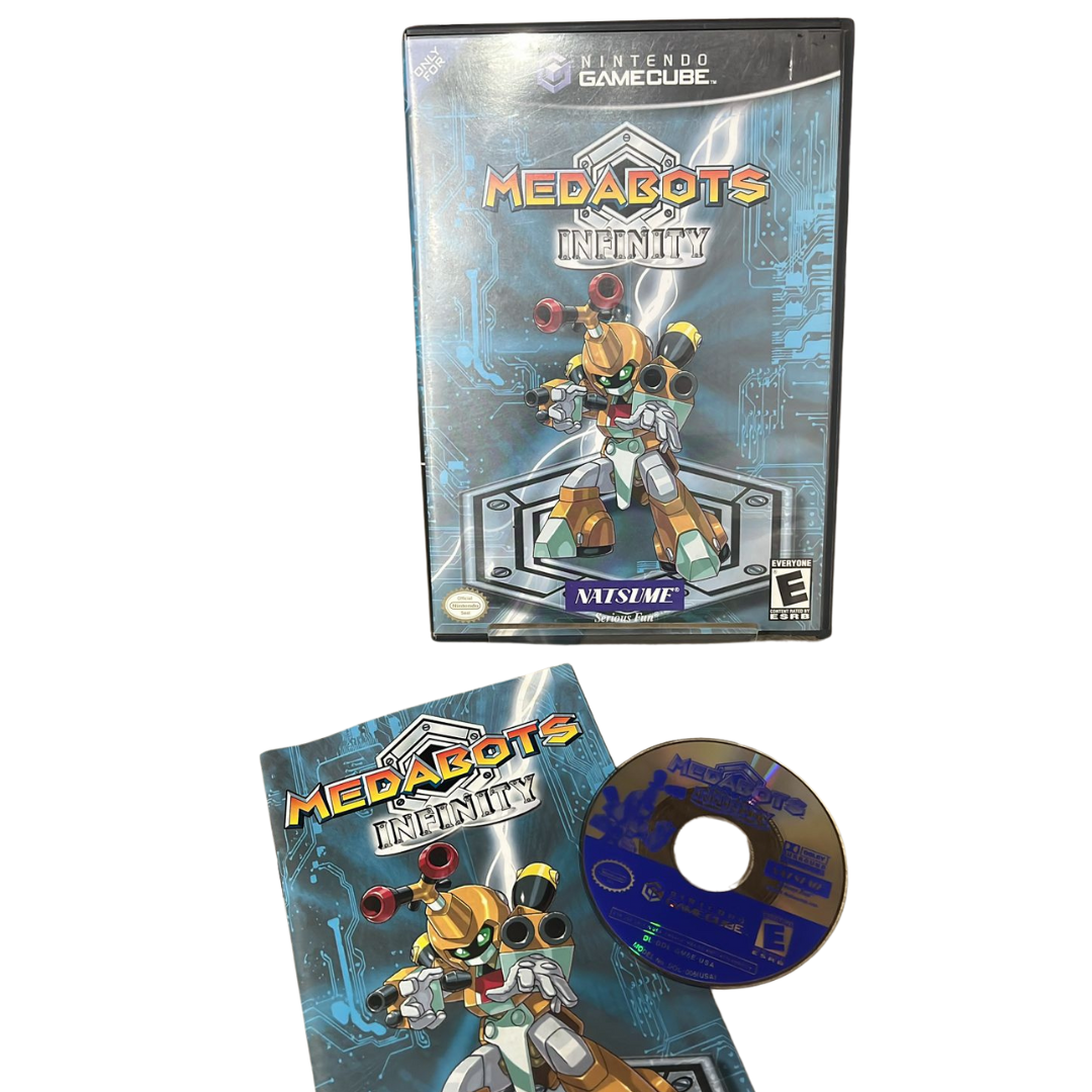 MEDABOTS INFINITY GAMECUBE - USADO - ORIGINAL - World Colecionáveis