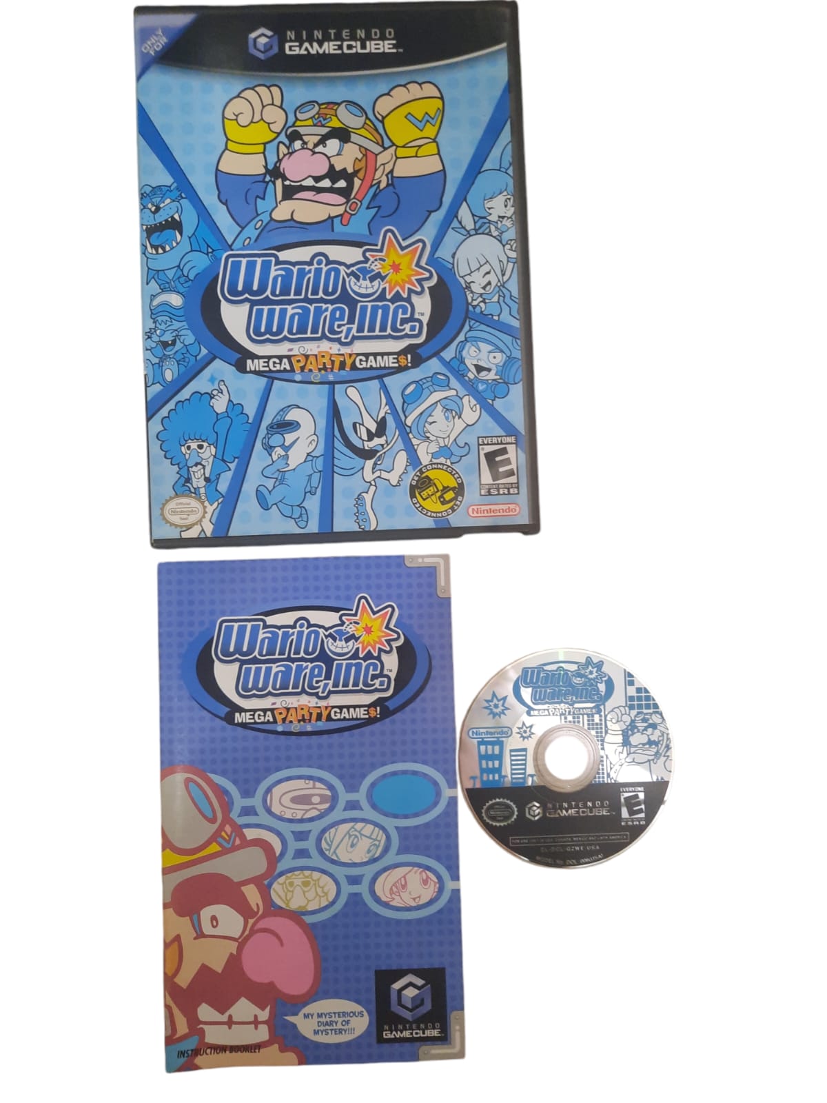 WARIO - WARE,INC: MEGA PARTY GAMES GAMECUBE - World Colecionáveis
