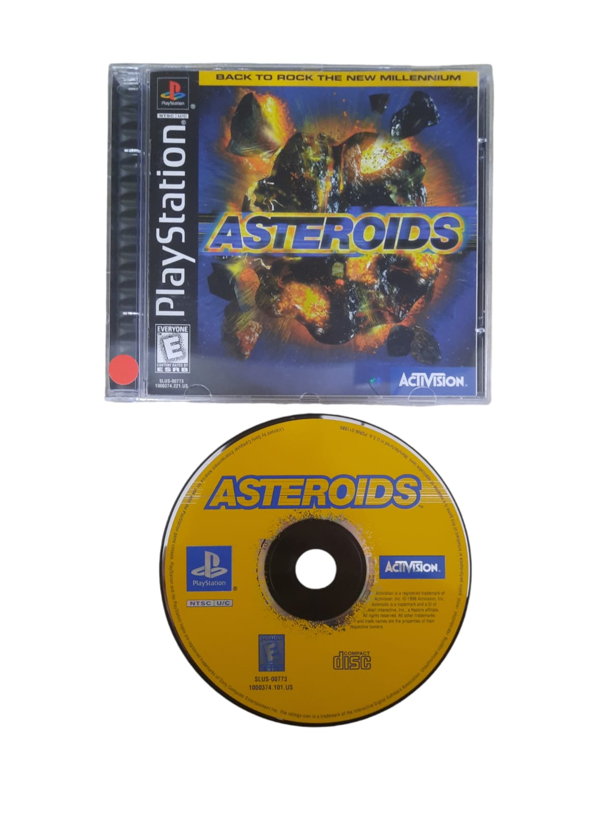 ASTEROIDS - USADO - PS1 - World Colecionáveis