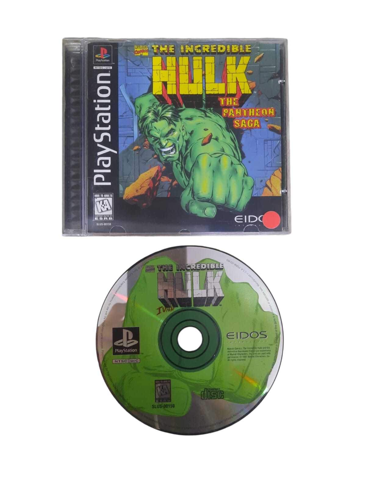 HULK THE PHANTHON SAGA - USADO - PS1 - World Colecionáveis