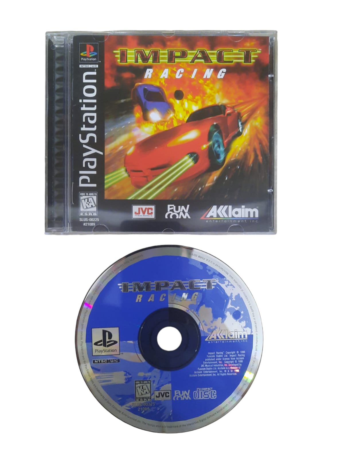 IMPACT RACING - USADO - PS1 - World Colecionáveis