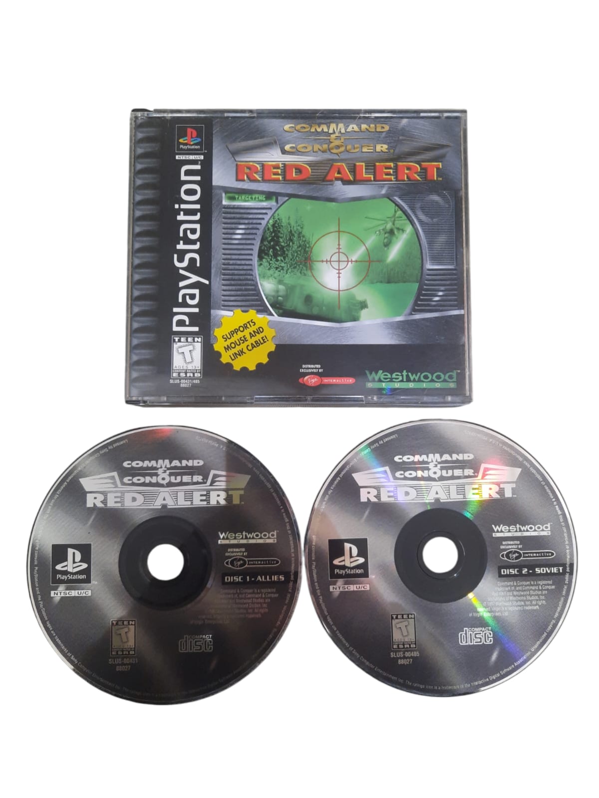 RED ALERT - USADO - PS1 - World Colecionáveis