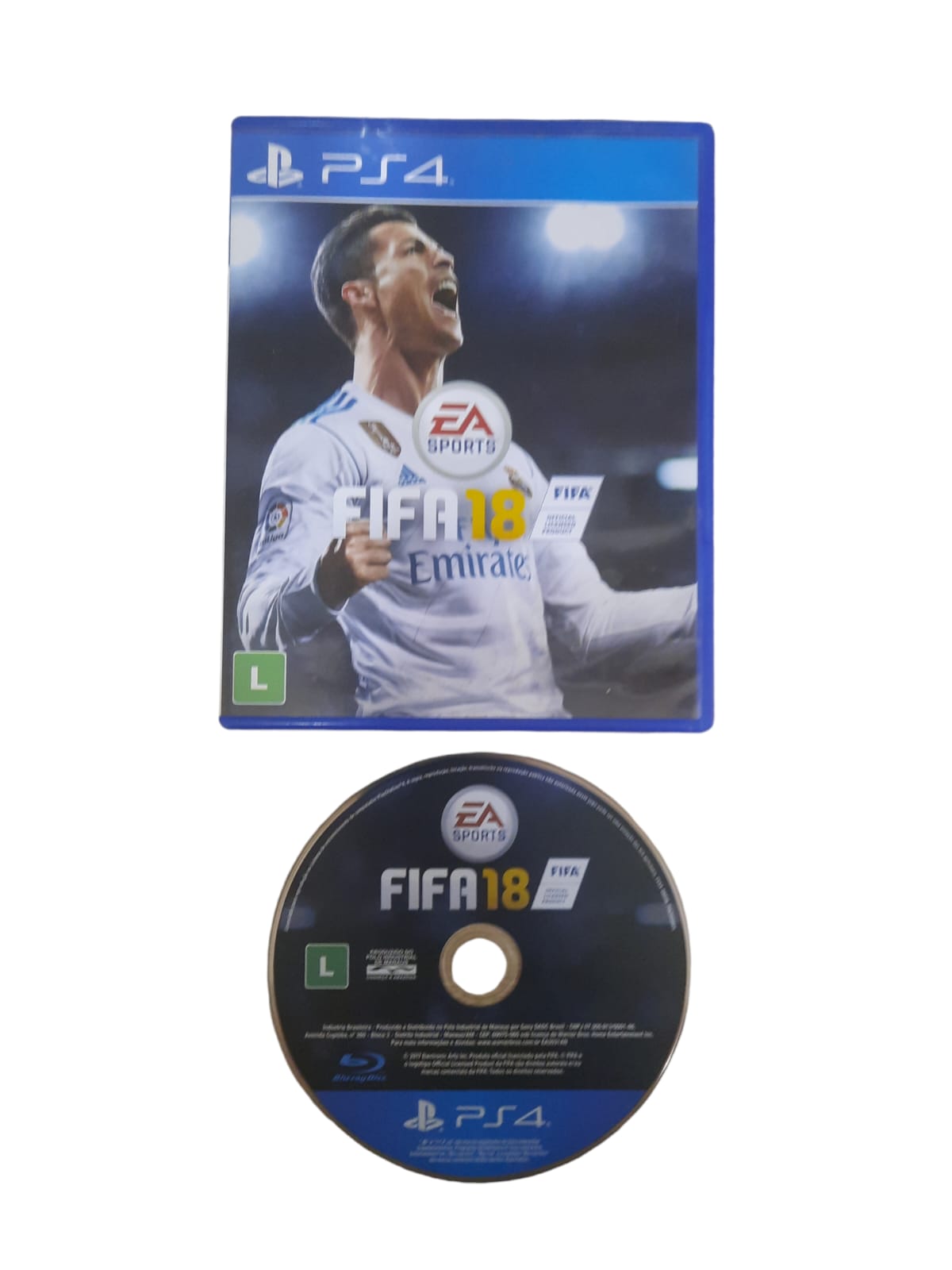 FIFA 18 - USADO - PS4 - World Colecionáveis