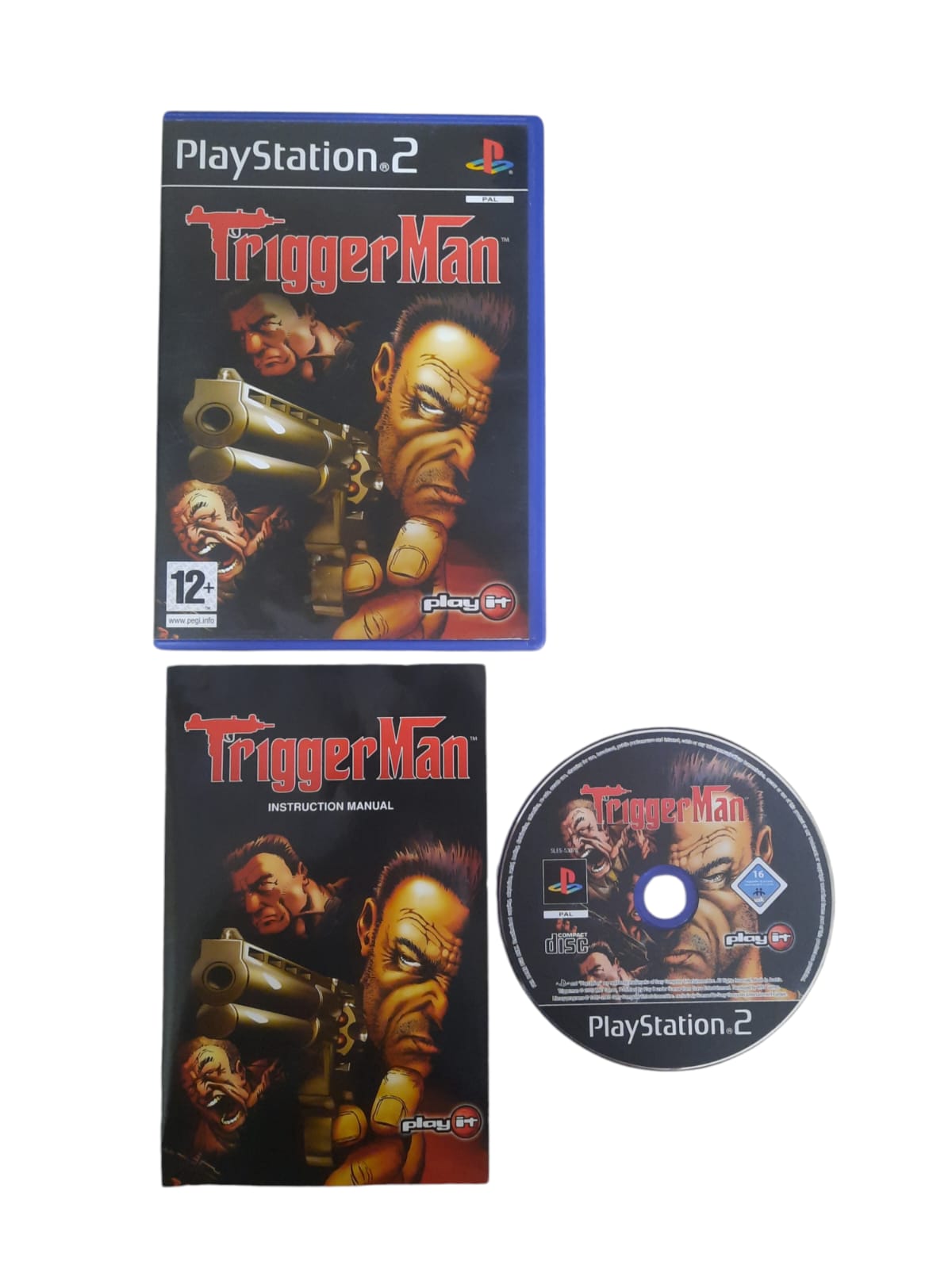 TRIGGER MAN - USADO - PS2 - World Colecionáveis