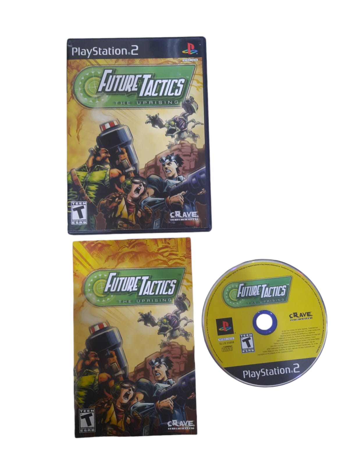 FUTURE TACTICS: THE UPRISING - USADO - PS2 - World Colecionáveis
