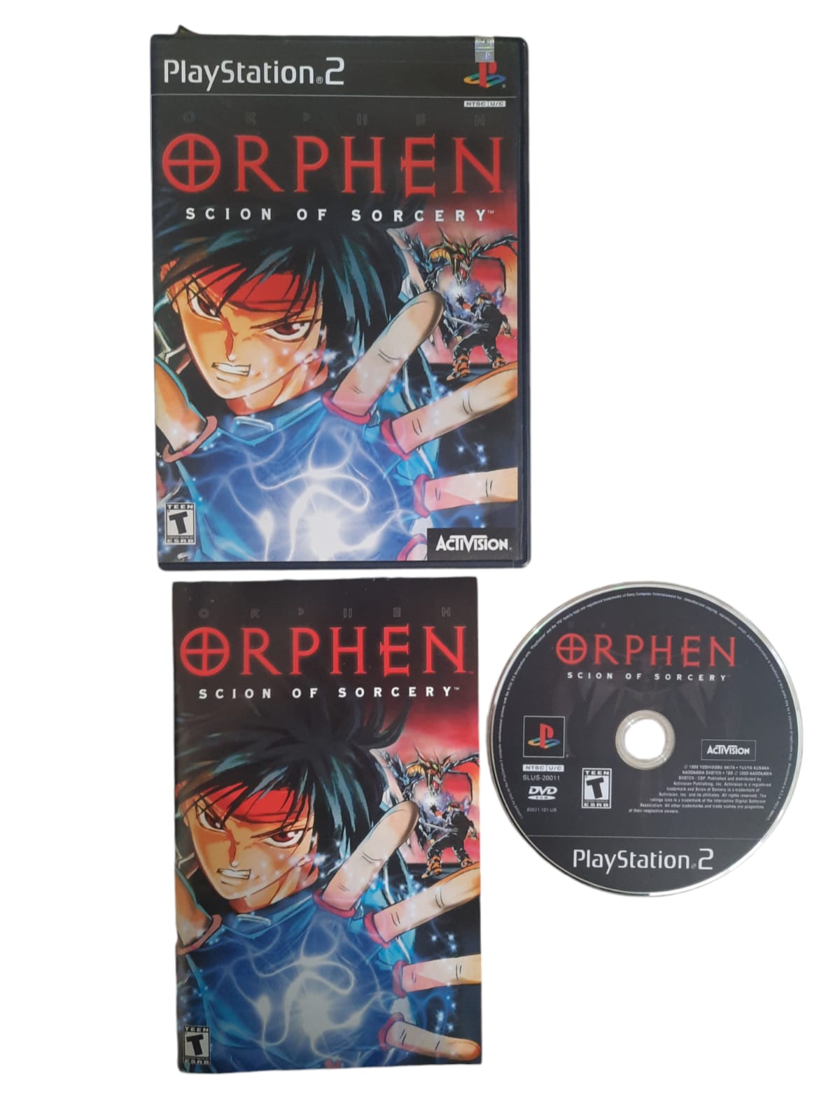 ORPHEN - SCION OF SORCERY - USADO - PS2 - World Colecionáveis