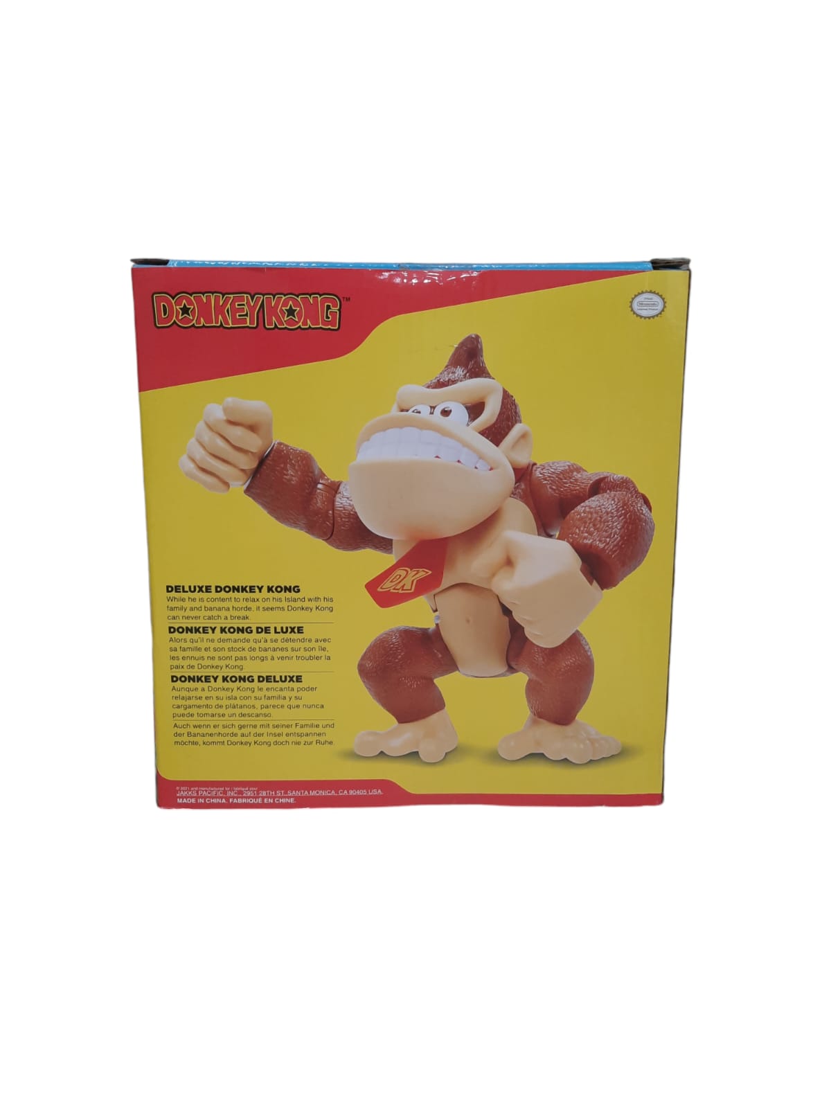DONKEY KONG - ACTION FIGURE - NOVO - World Colecionáveis