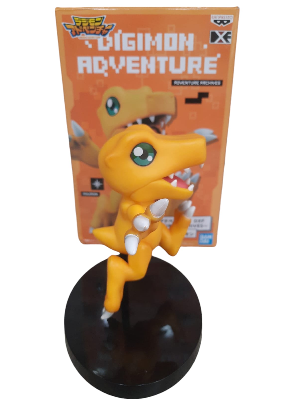 DIGIMON ADVENTURE - AGUMON - NOVO - ACTION FIGURE - World Colecionáveis