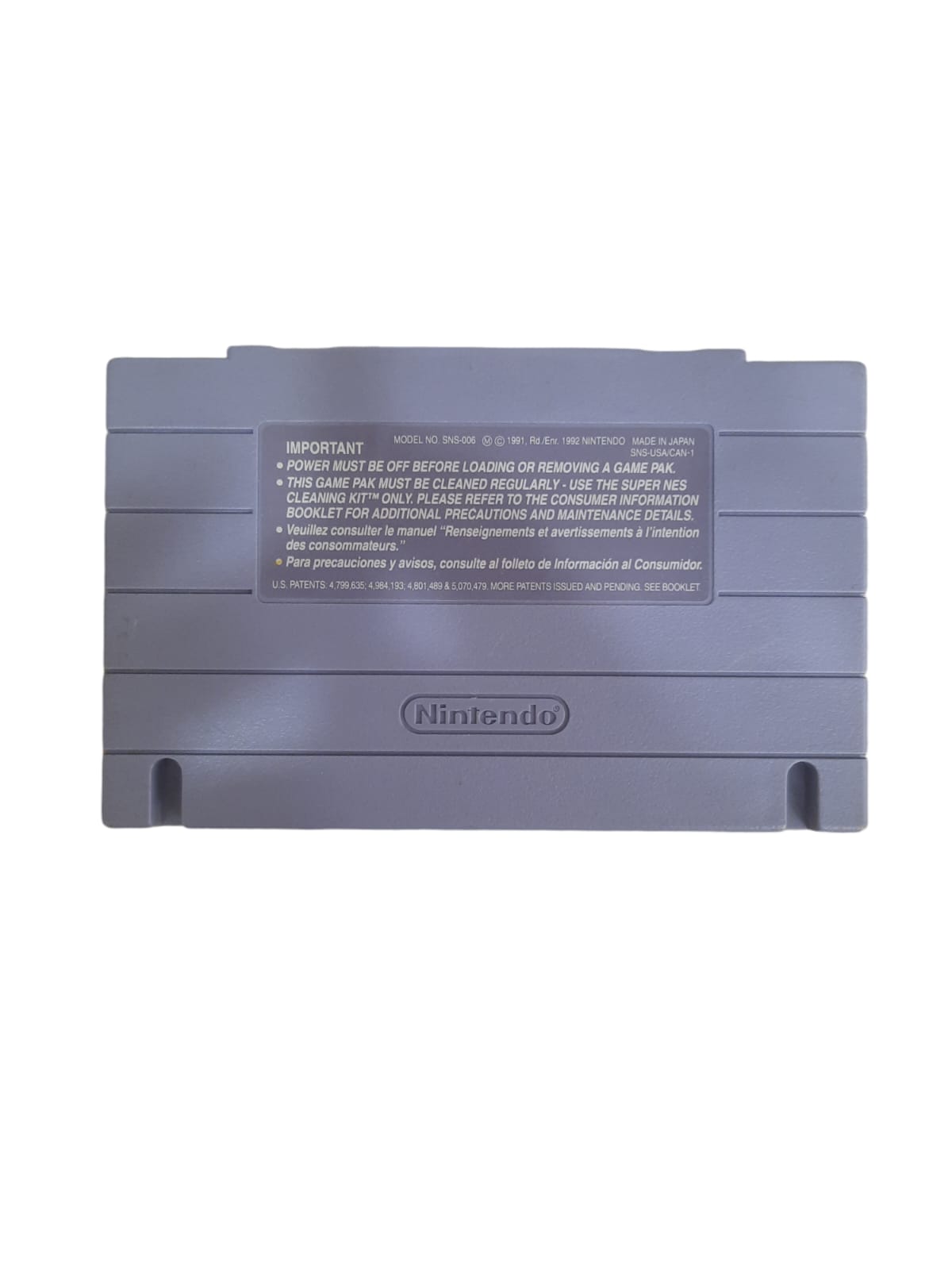 MADDEN 94 NFL - USADO - SUPER NINTENDO - World Colecionáveis