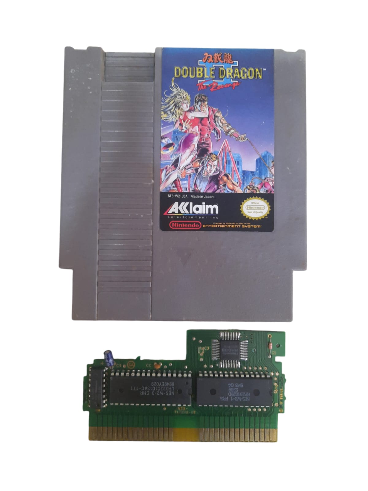 DOUBLE DRAGON II - USADO - NINTENDO NES - World Colecionáveis