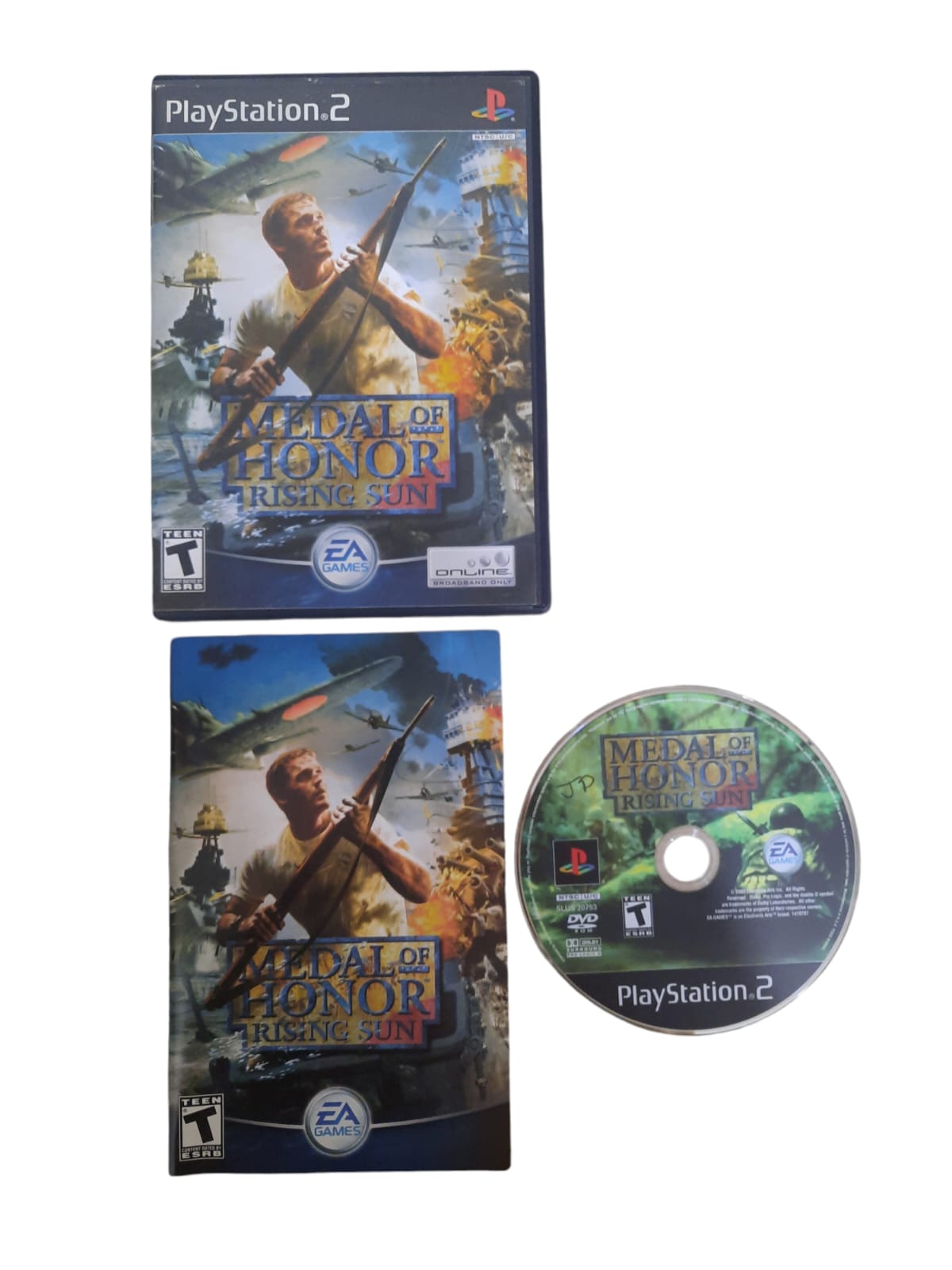 MEDAL OF HONOR - RISING SUN - USADO - PS2 - World Colecionáveis