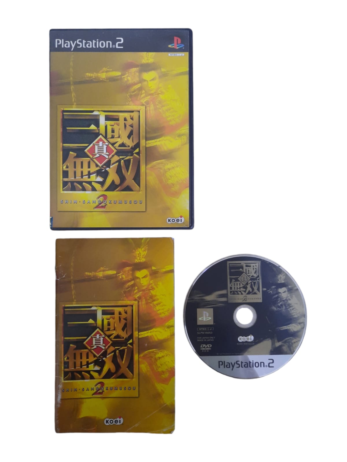 SHIN SANGOKU MUSOU 2 - USADO - PS2 - World Colecionáveis