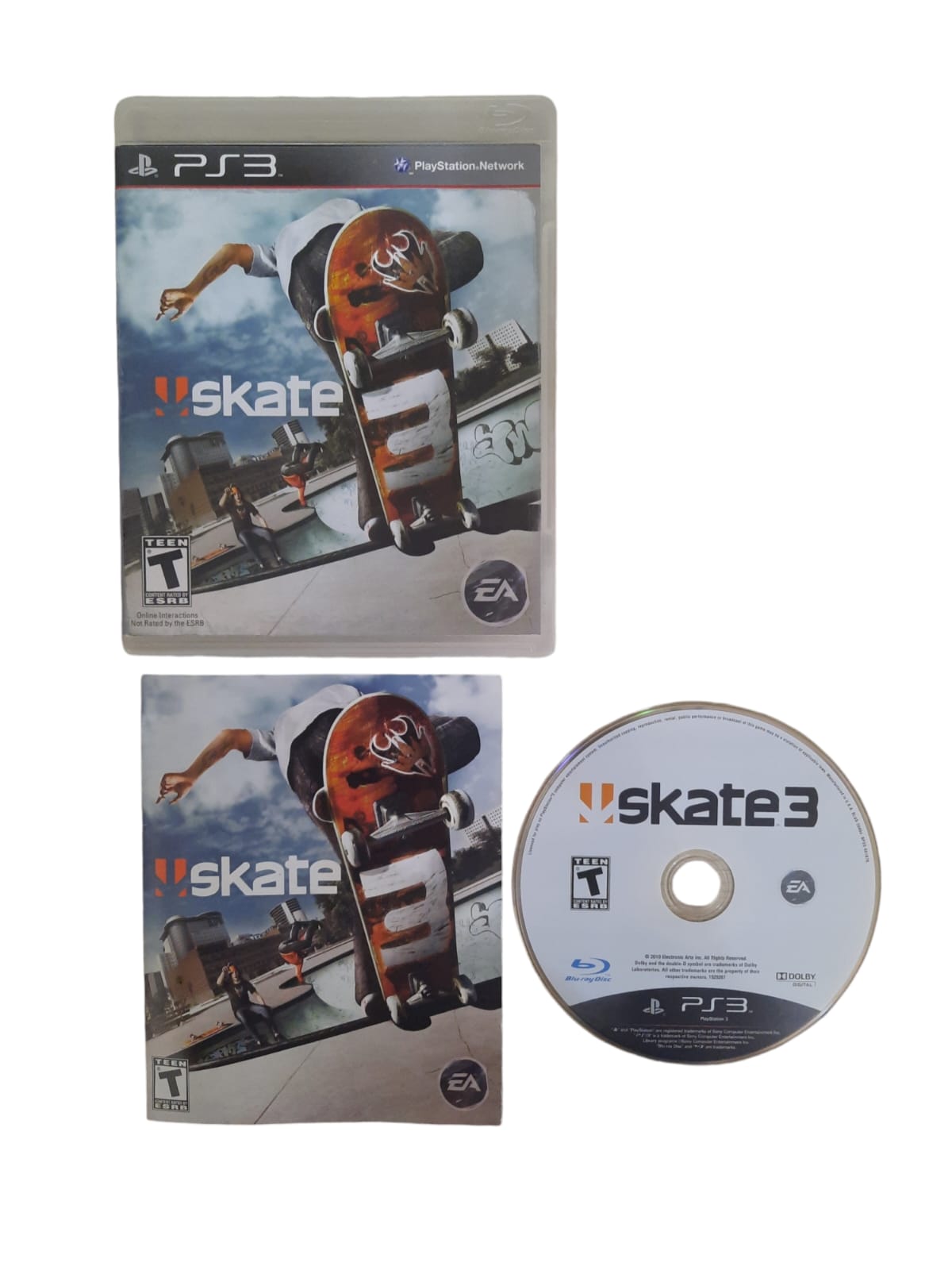 SKATE 3 - USADO - PS3 - World Colecionáveis