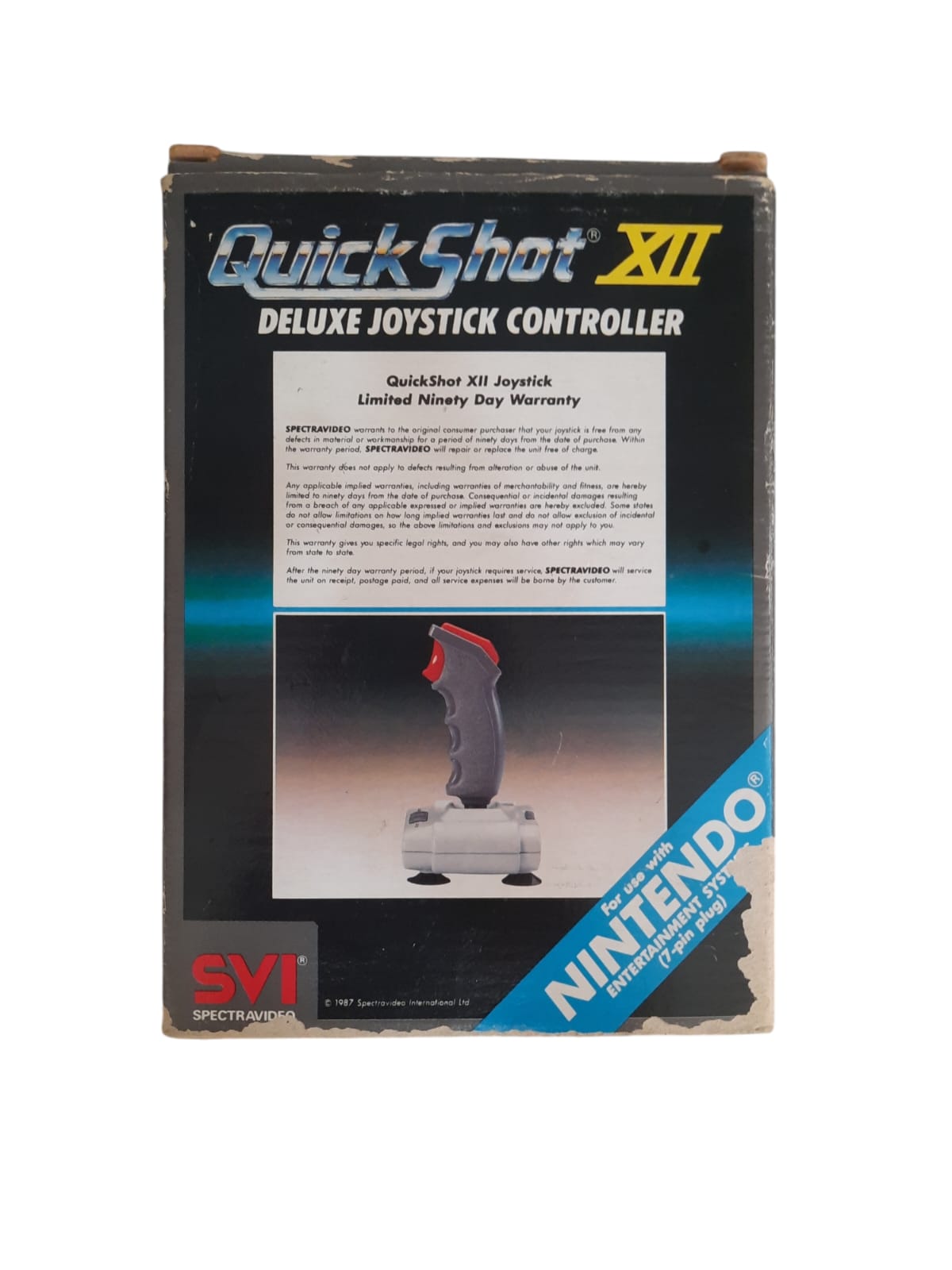 QUICKSHOT XII DELUXE JOYSTICK CONTROLLER - USADO - World Colecionáveis