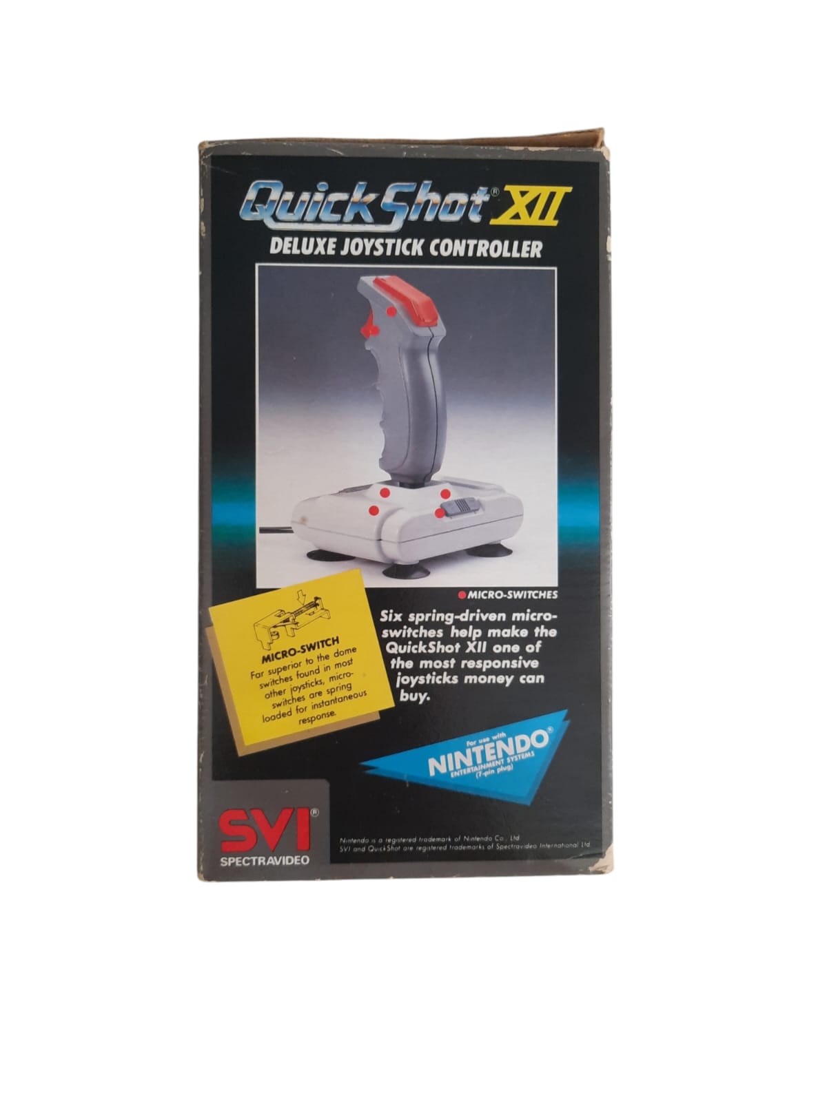 QUICKSHOT XII DELUXE JOYSTICK CONTROLLER - USADO - World Colecionáveis