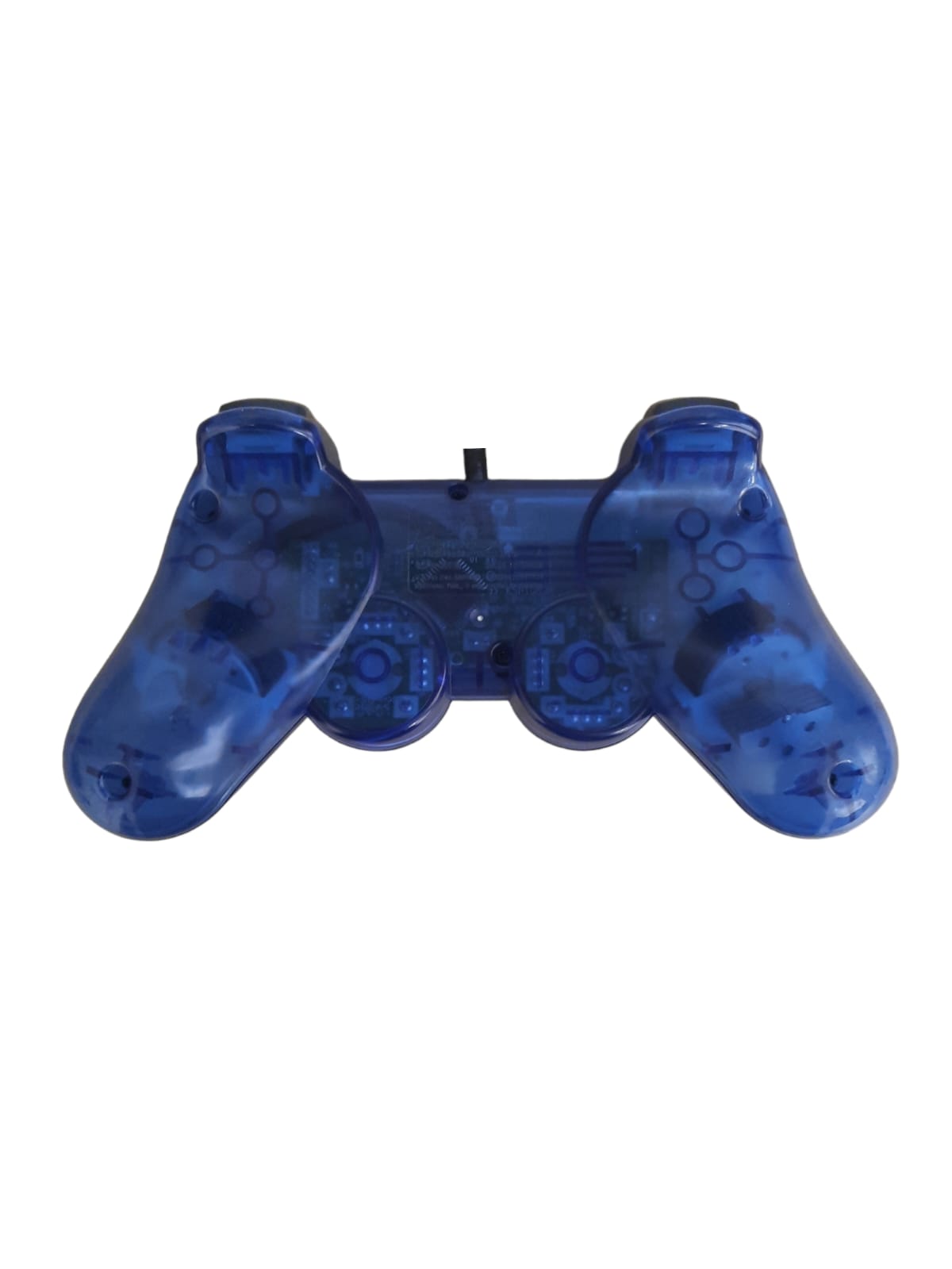 CONTROLE SONY PS2 DUALSHOCK 2 - AZUL TRANSLÚCIDO - USADO - World ...