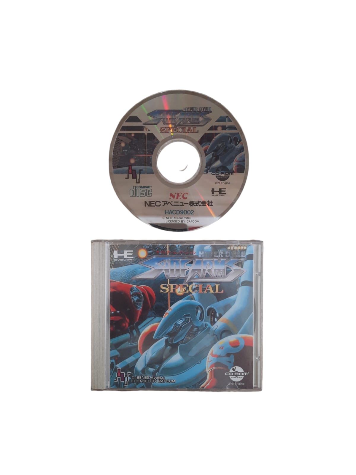 HYPER DYNE SIDE ARMS SPECIAL - USADO - PC ENGINE - World Colecionáveis