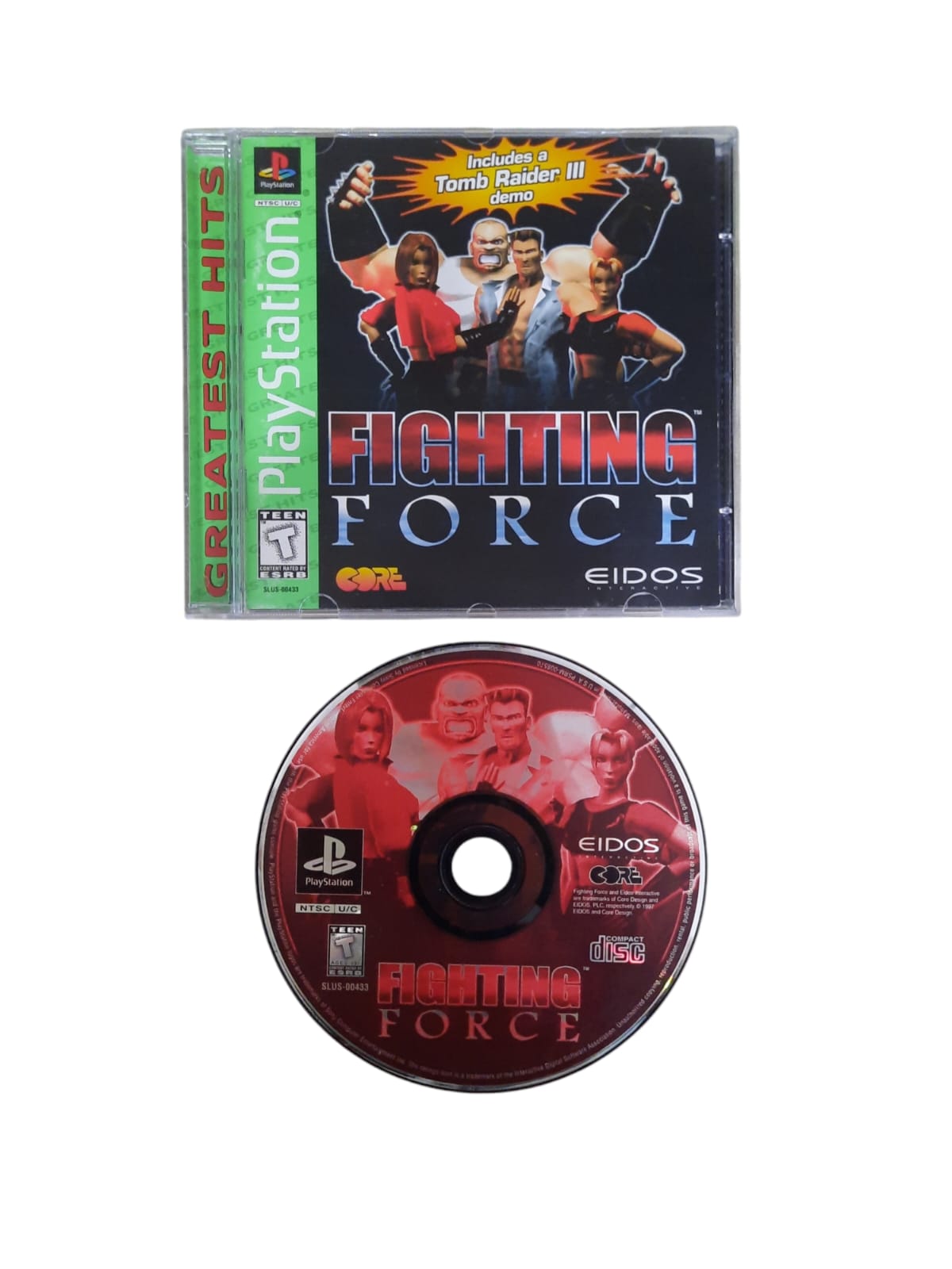FIGHTING FORCE - USADO - PS1 - World Colecionáveis