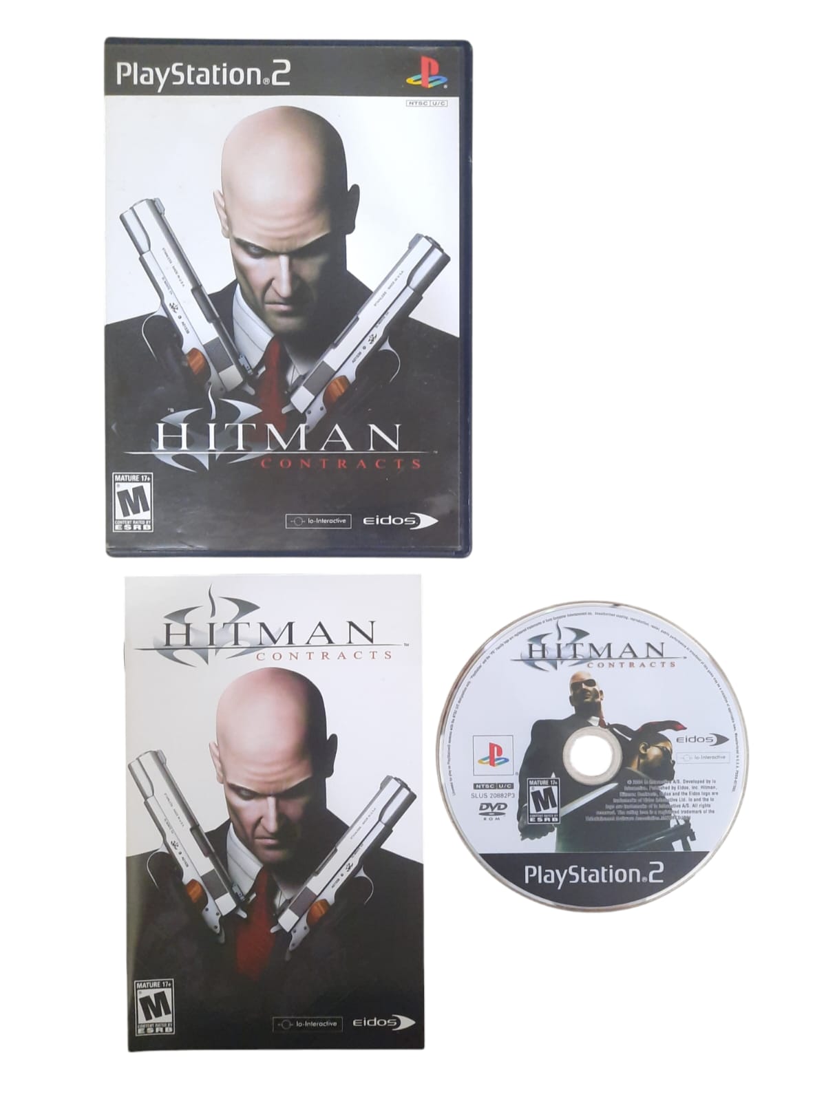 HITMAN CONTRACTS - USADO - PS2 - World Colecionáveis