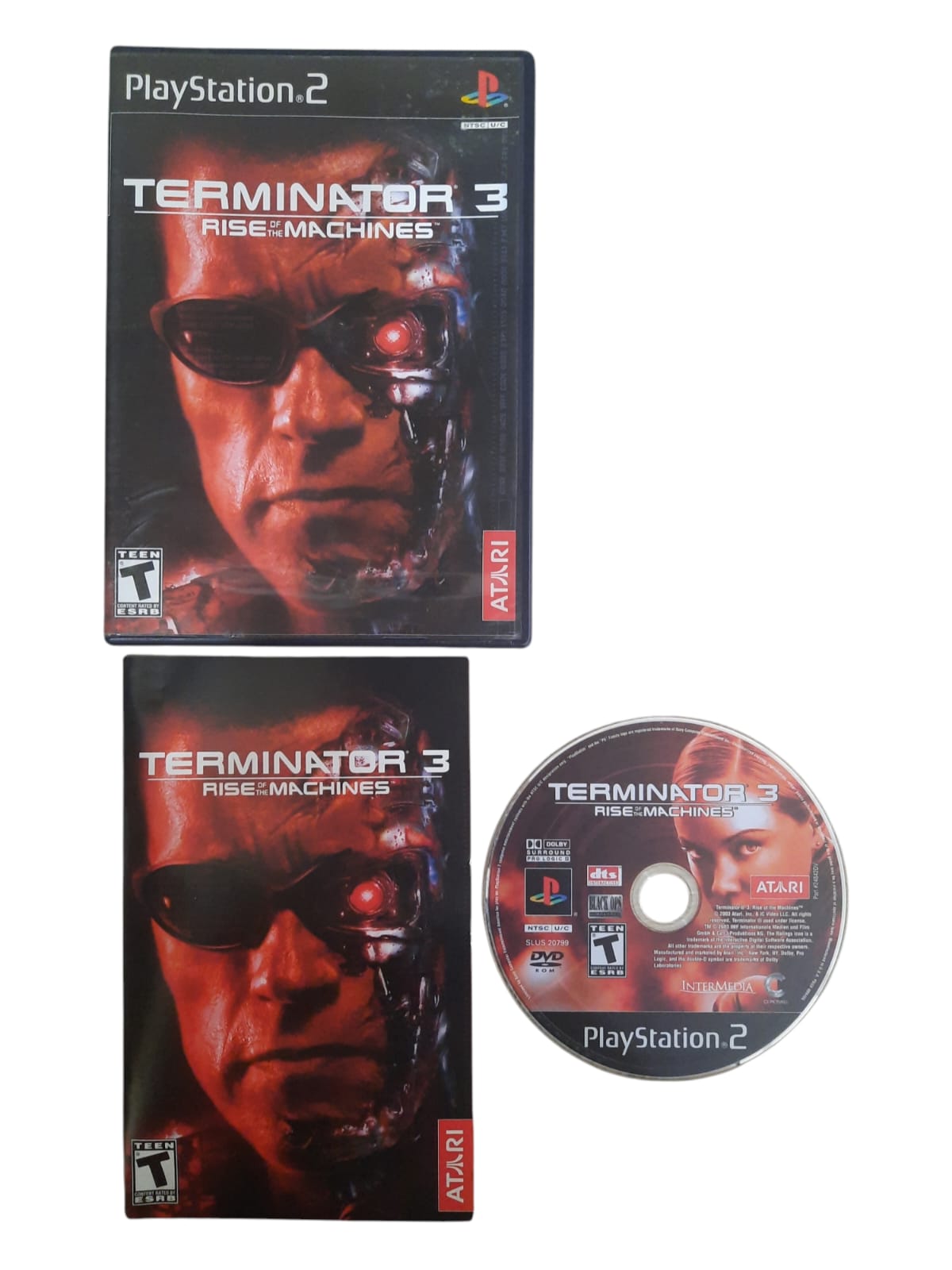 TERMINATOR 3 - USADO - PS2 - World Colecionáveis