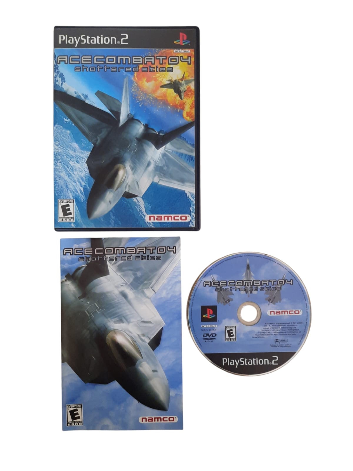 ACE COMBAT 04 - SHATTERED SKIES - USADO - PS2 - World Colecionáveis