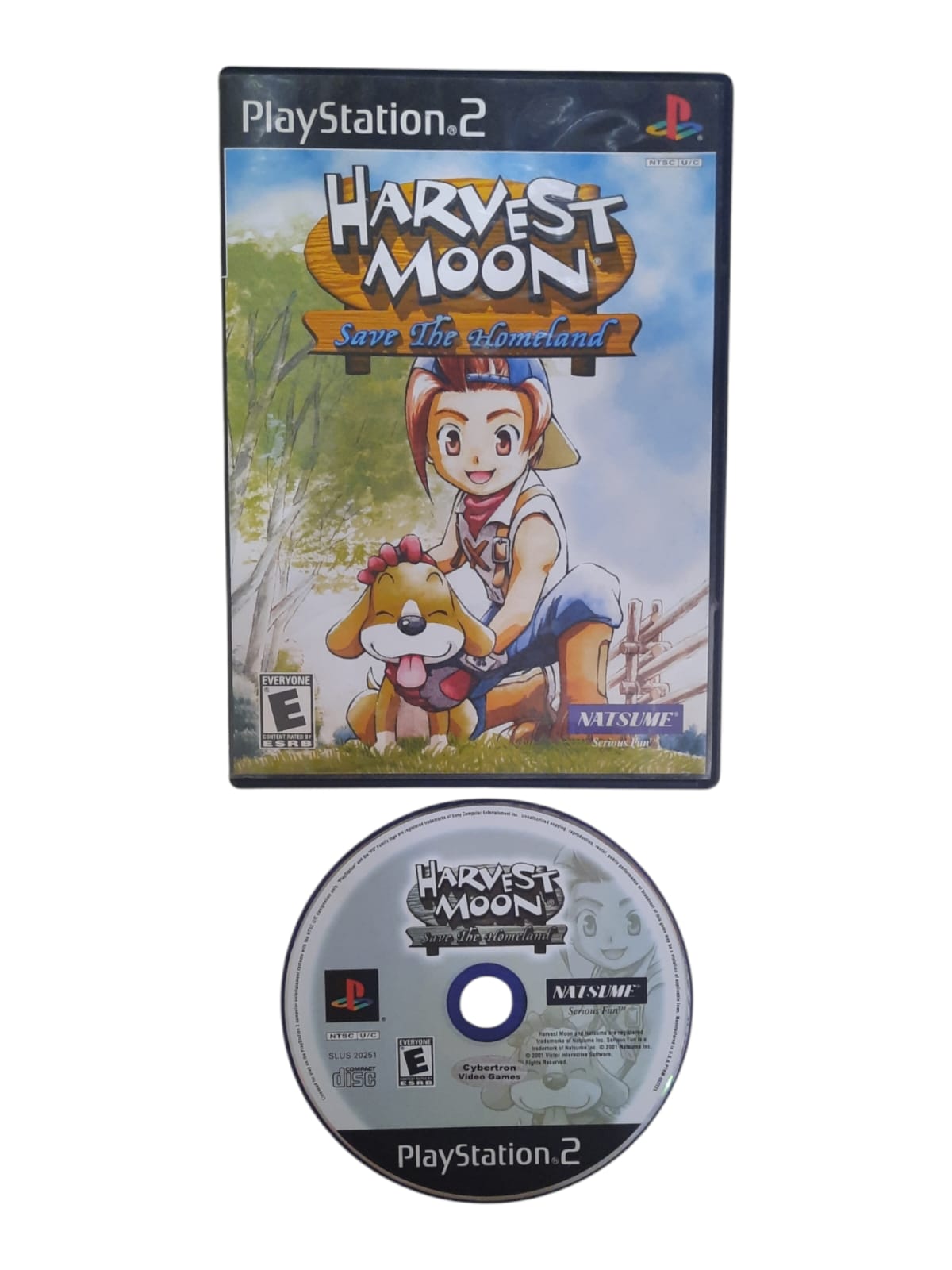 HARVEST MOON SAVE THE HOMELAND - USADO - PS2 - World Colecionáveis