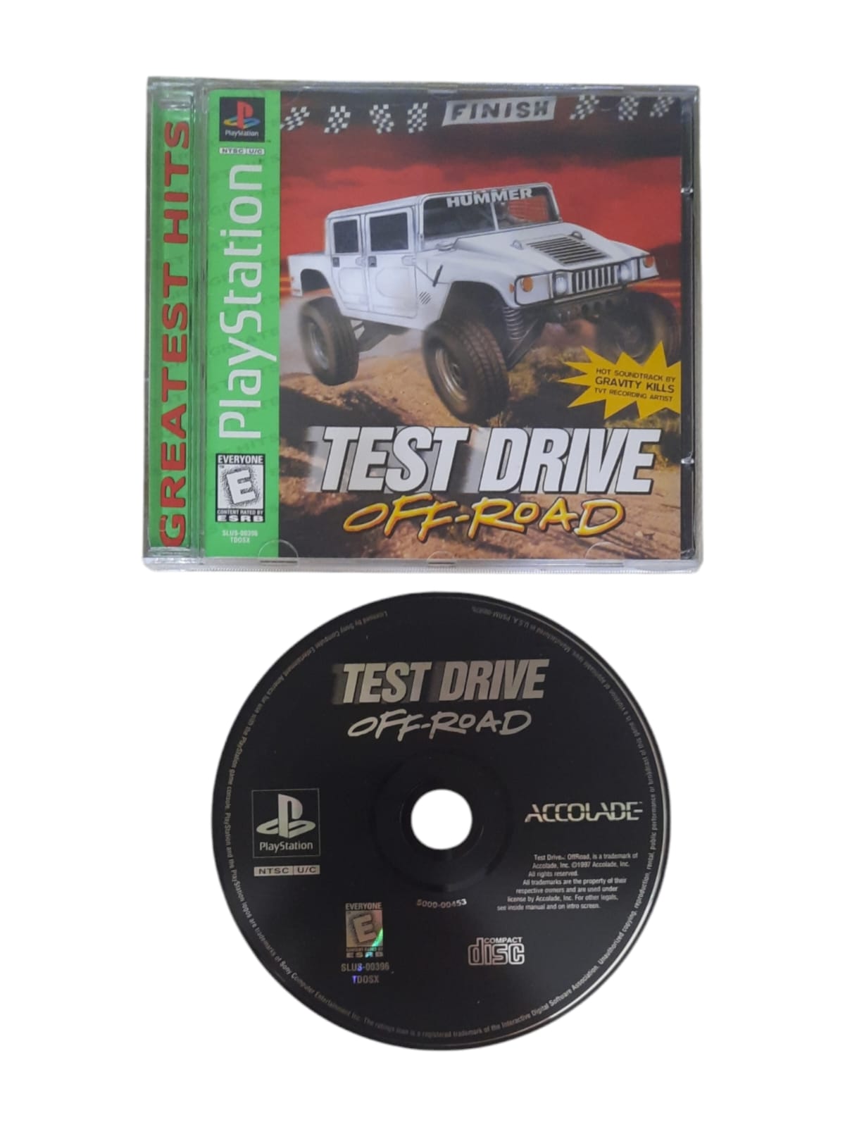 GREATEST HITS - TEST DRIVE OFF ROAD - USADO - PS1 - World Colecionáveis