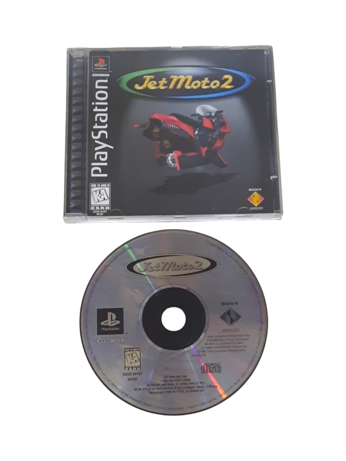 JET MOTO 2 - USADO - PS1 - World Colecionáveis