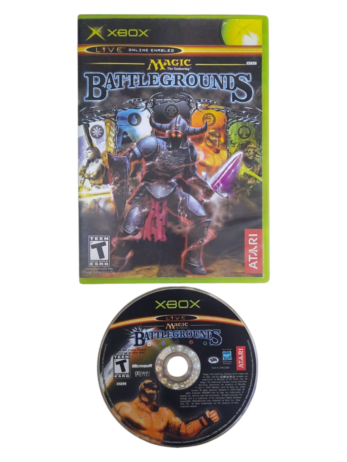 MAGIC THE GATHERING BATTLEGROUNDS - USADO - XBOX CLASSICO - World ...