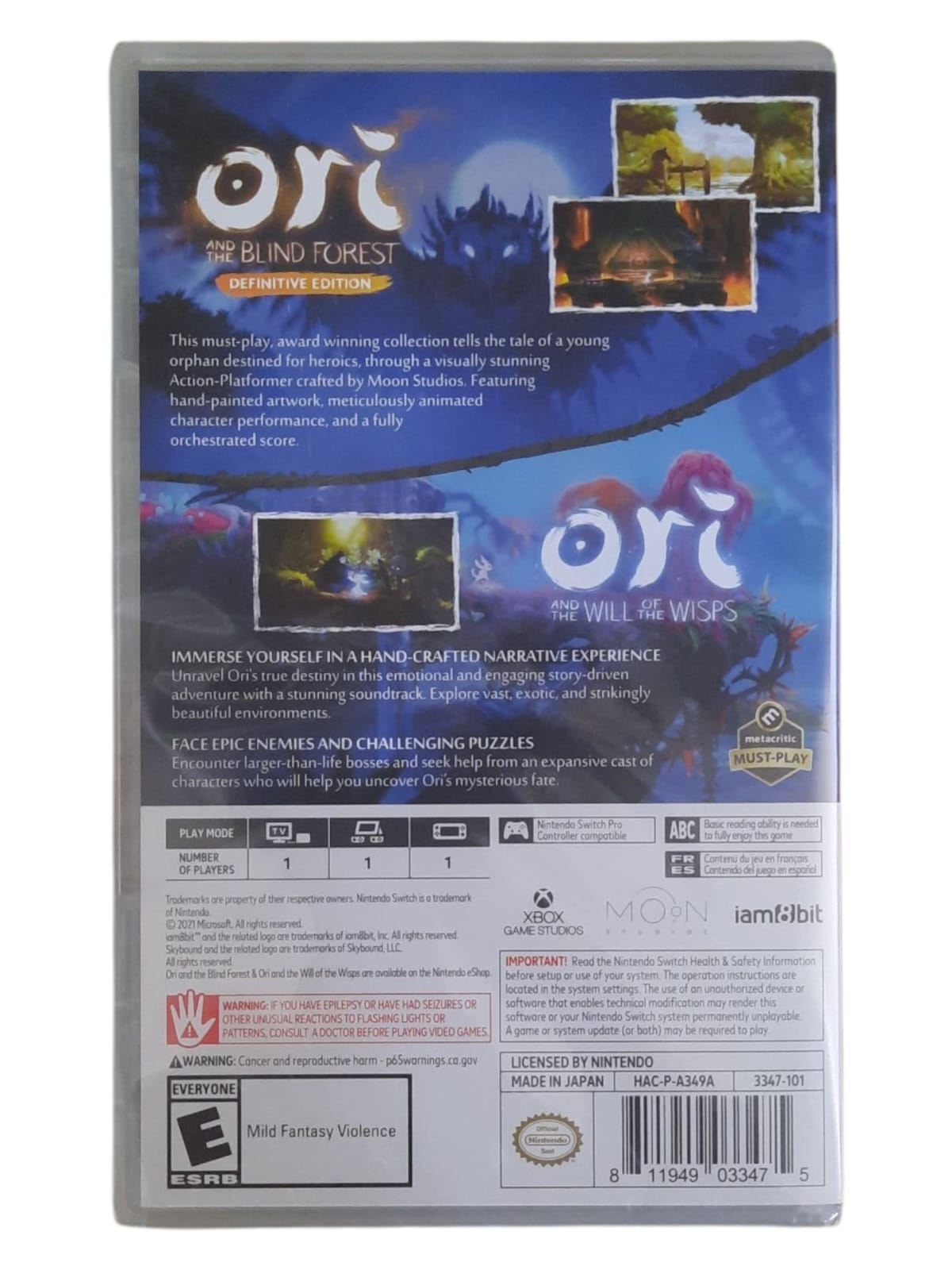 ORI THE COLLECTION - NOVO - SWITCH - World Colecionáveis