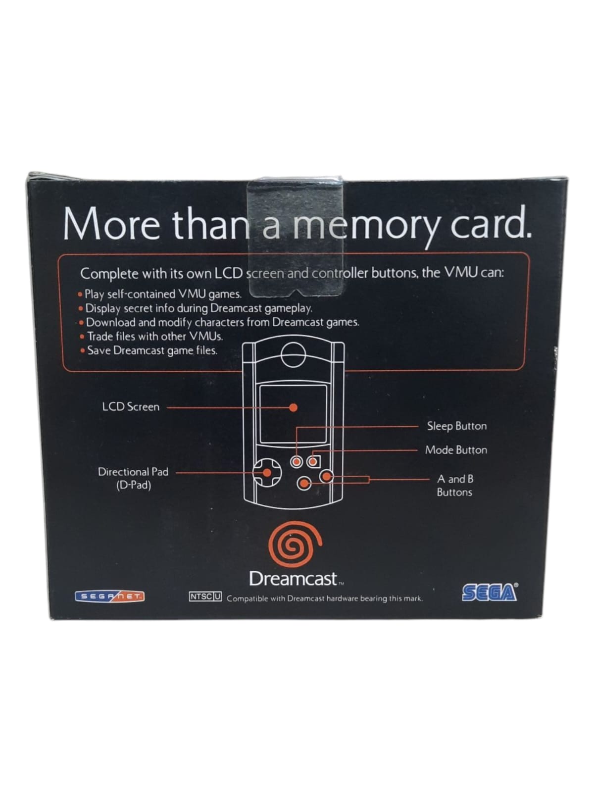 DREAMCAST VISUAL MEMORY UNIT (VMU) - VERDE - NOVO - World Colecionáveis