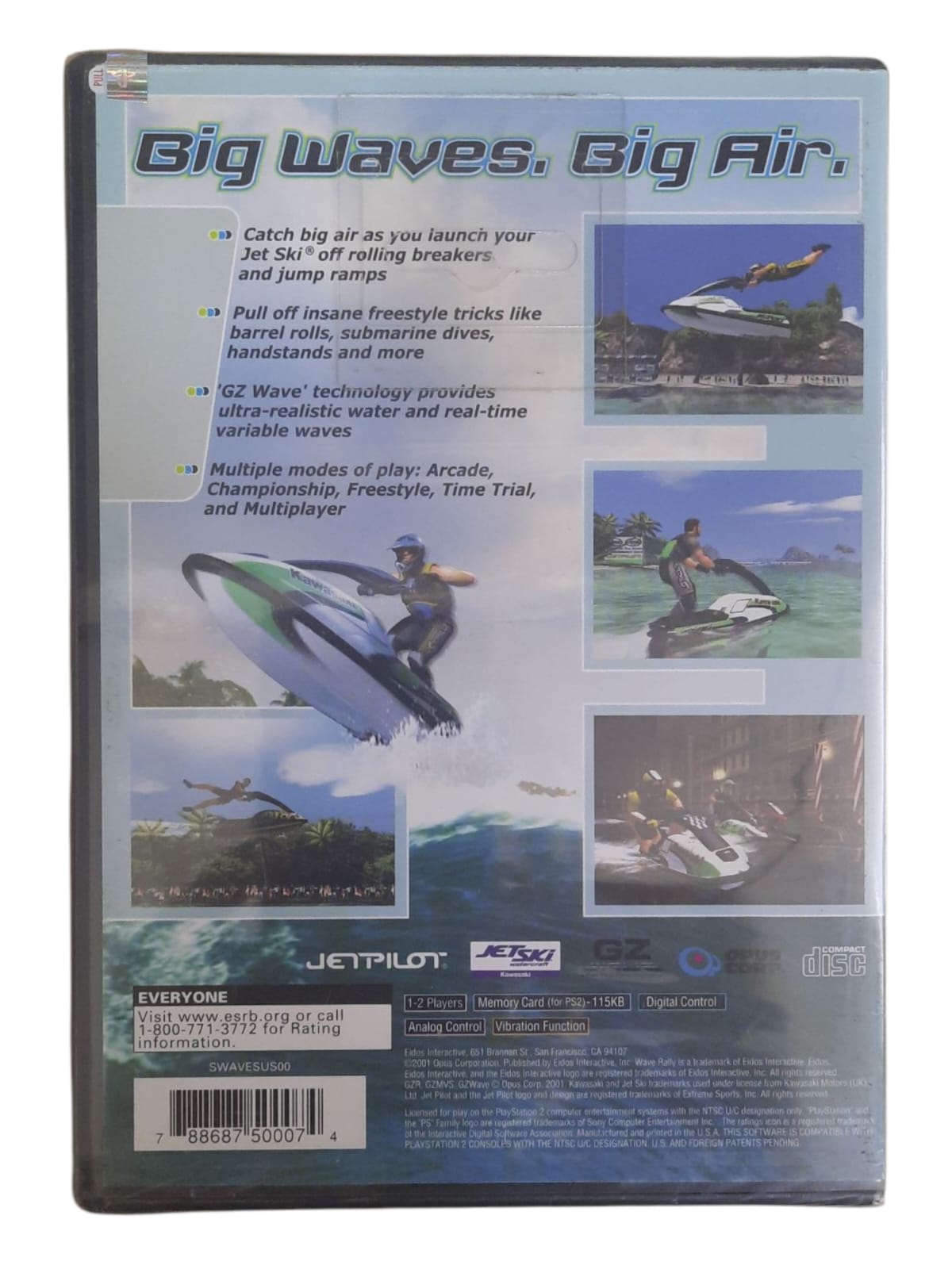 WAVE RALLY - NOVO - PS2 - World Colecionáveis