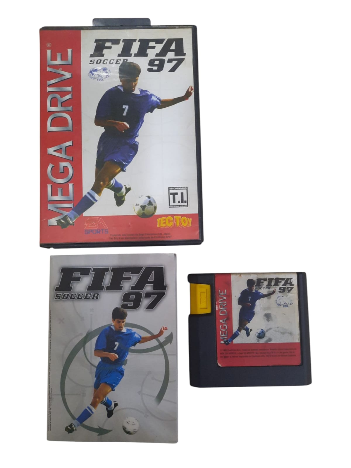 FIFA SOCCER 97 - USADO - MEGA DRIVE - World Colecionáveis