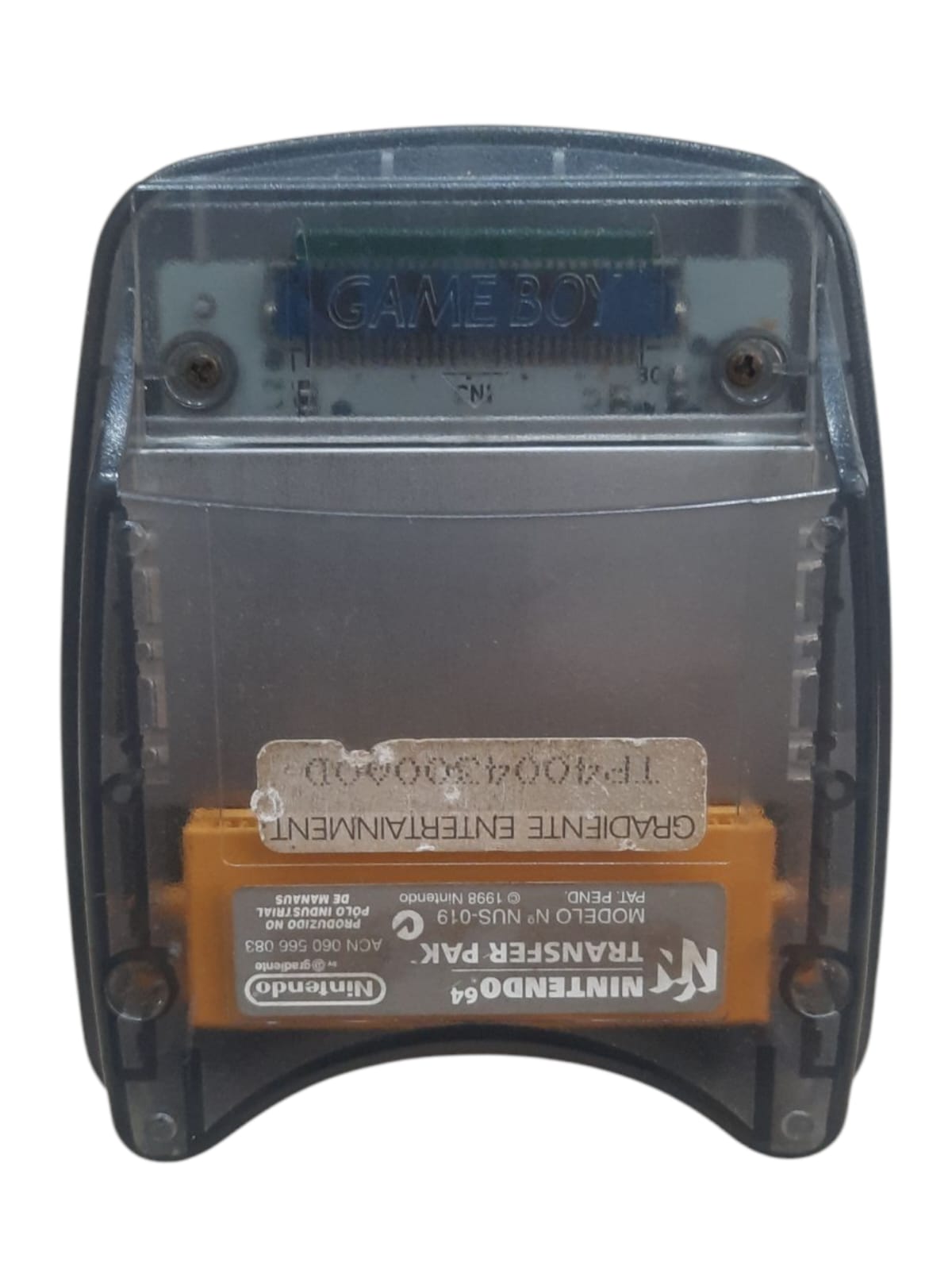 TRANSFER PAK - USADO - NINTENDO 64 - World Colecionáveis