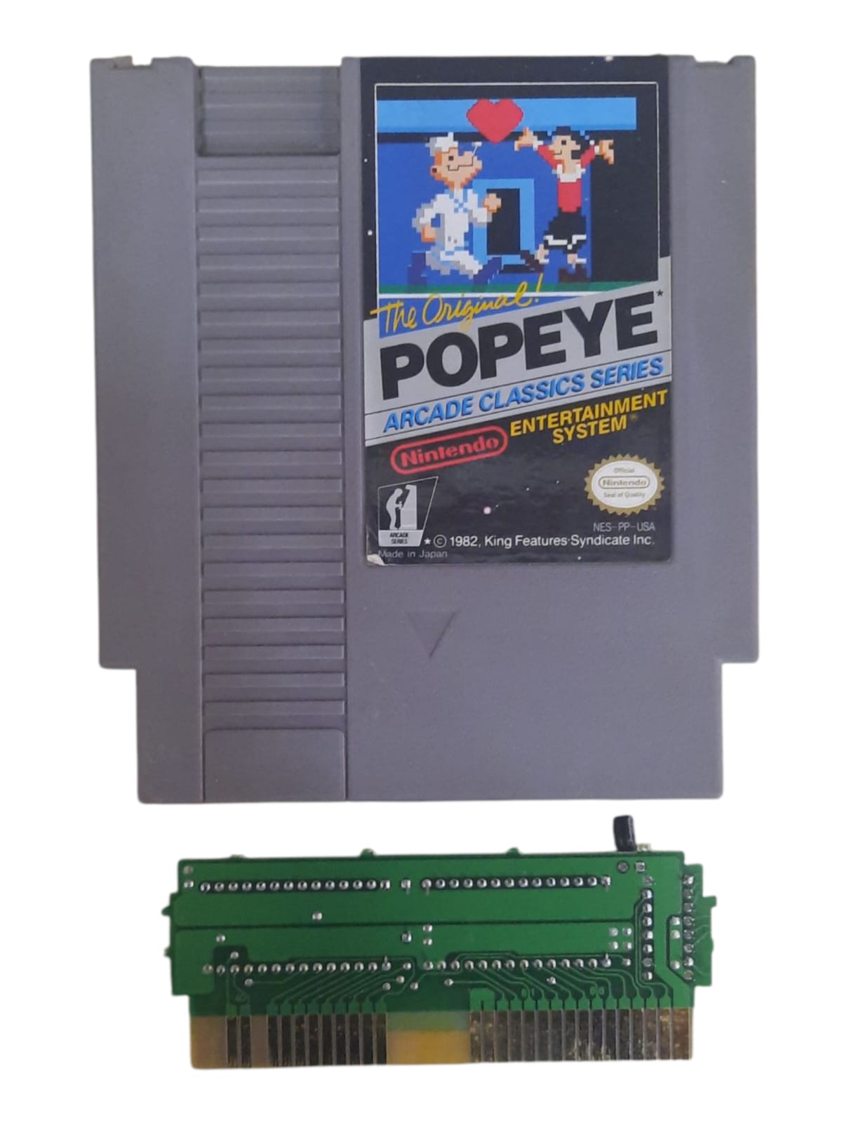POPEYE - USADO - NINTENDO NES - World Colecionáveis