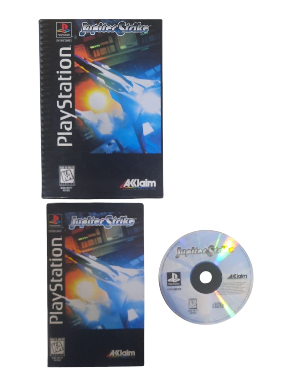JUPITER STRIKE LONCGBOX - USADO - PS1 - World Colecionáveis