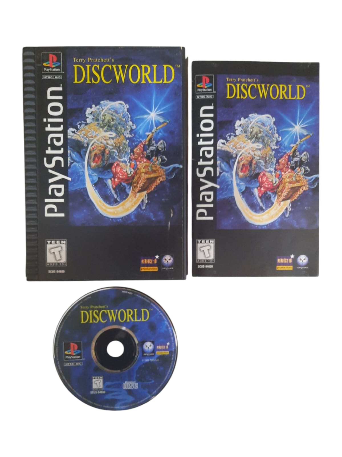 TERRY PRATCHETT´S DISCWORLD LONGBOX - USADO - PS1 - World Colecionáveis
