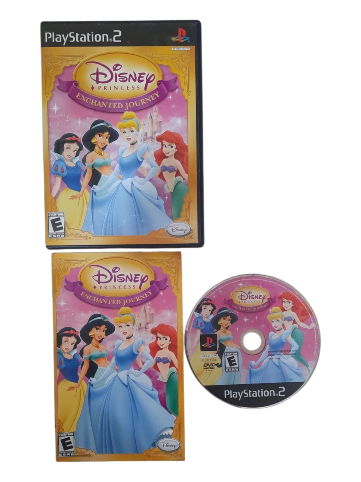 DISNEY PRINCESS ENCHANTED JOURNEY - USADO - PS2 - World Colecionáveis