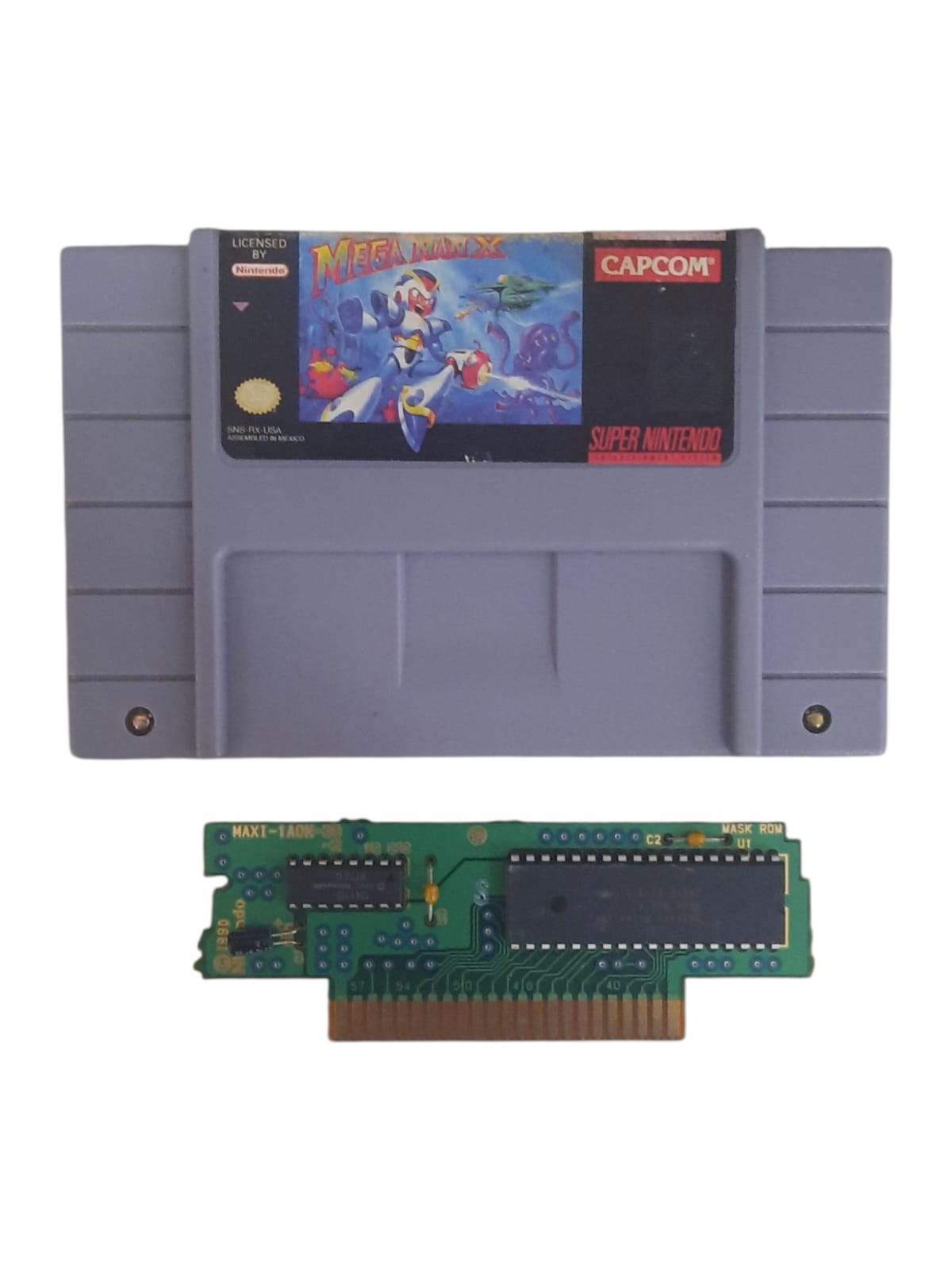 MEGA MAN X - USADO - SUPER NINTENDO - World Colecionáveis