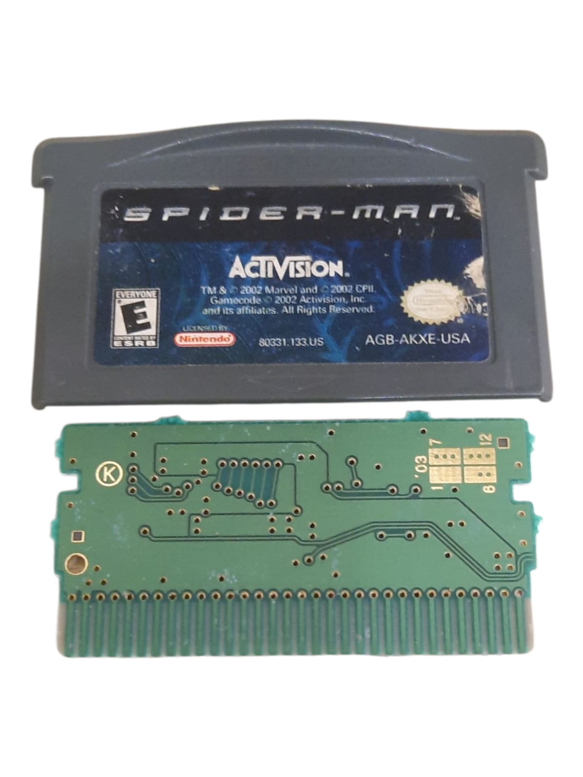 SPIDER-MAN - USADO - GAME BOY ADVANCE - World Colecionáveis