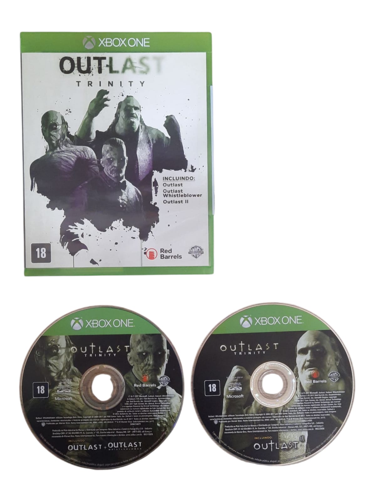 OUTLAST TRINITY - USADO - XBOX ONE - World Colecionáveis