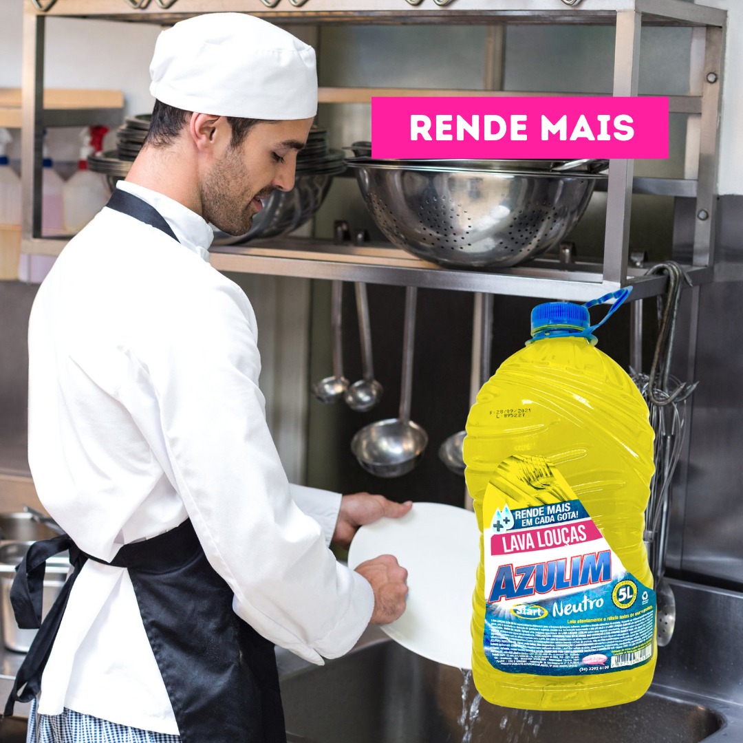 Detergente Líquido Neutro Azulim 5L - URANO DESCARTAVEIS | PRODUTOS DE ...