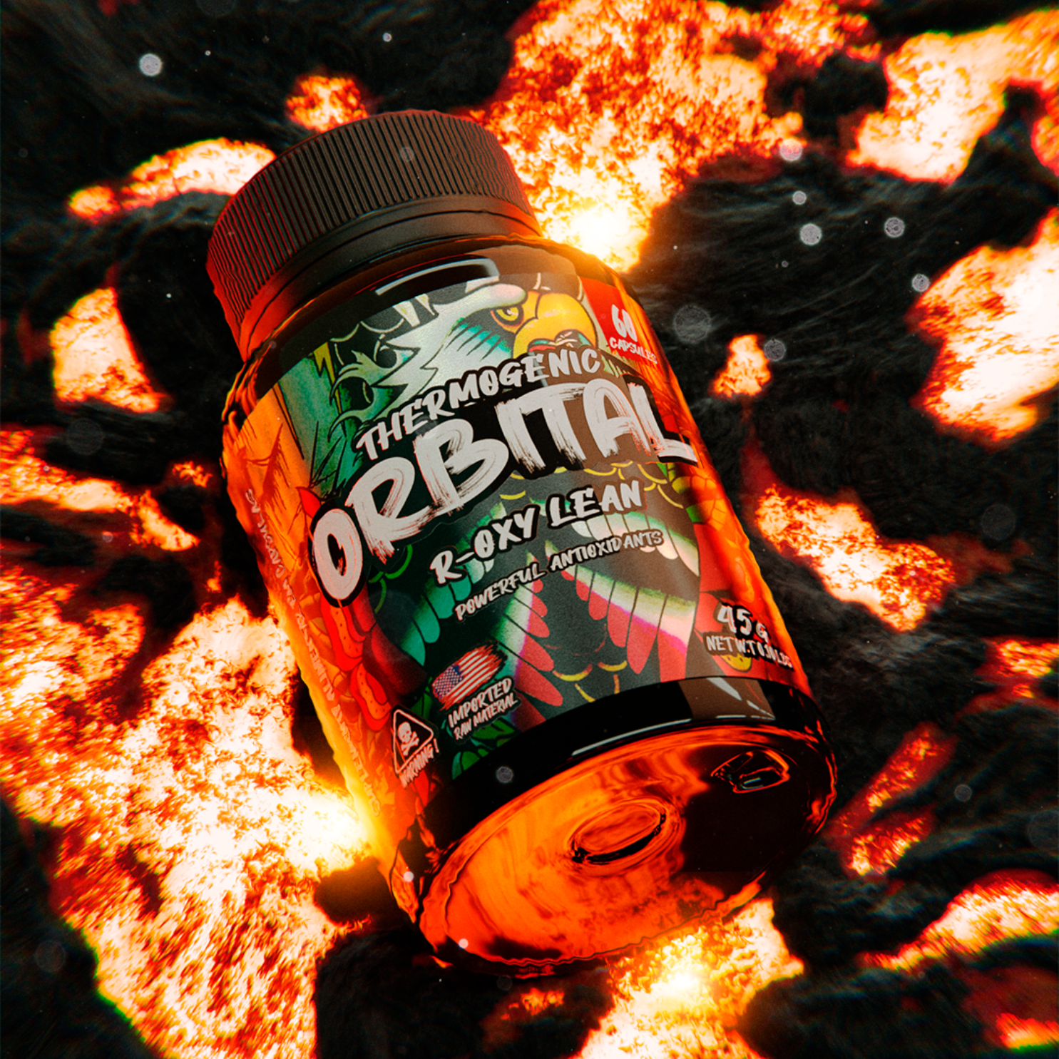 Termogênico R-oxy Lean 60 Caps - Powerful Antioxidants - www ...