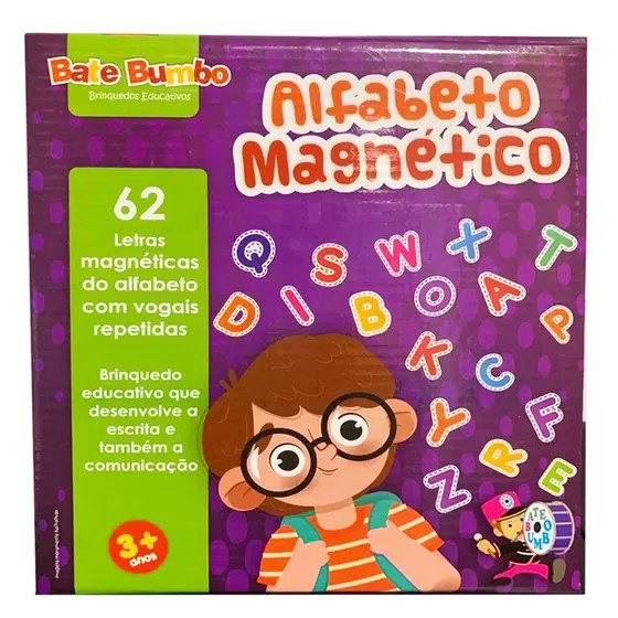 Alfabeto Magnético - CELL Brinquedos Educativos
