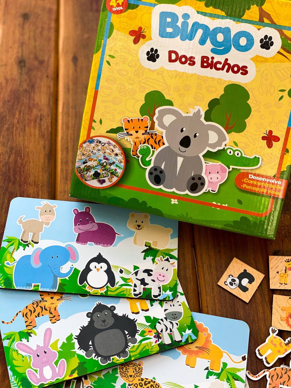 Bingo dos Bichos - CELL Brinquedos Educativos