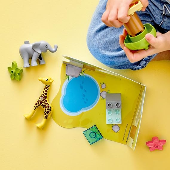 LEGO DUPLO - ANIMAIS SELVAGENS DA ÁFRICA - CELL Brinquedos Educativos