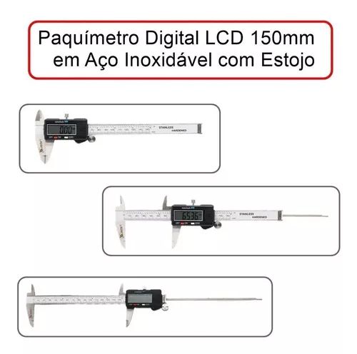 PAQUIMETRO DIGITAL - 150MM-MTX - TOOLSWORLD - Ferramentas para Mecânico ...